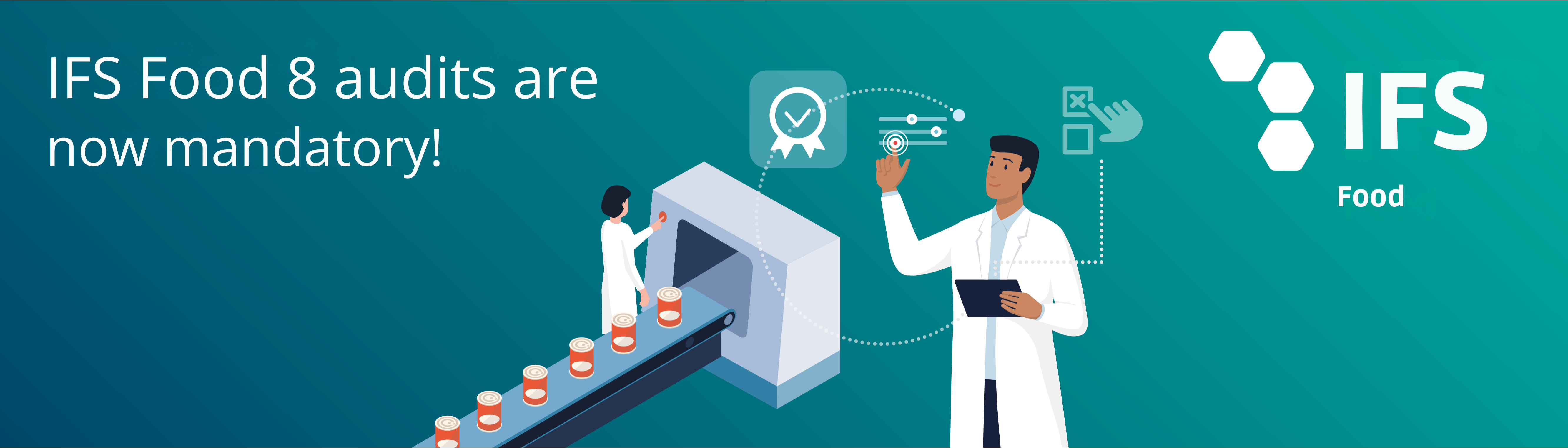 IFS Food version 8 audits are mandatory from 1 January